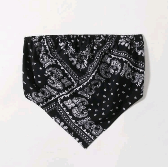 SHEIN | Tops | Bandana Crop Tube Top | Poshmark